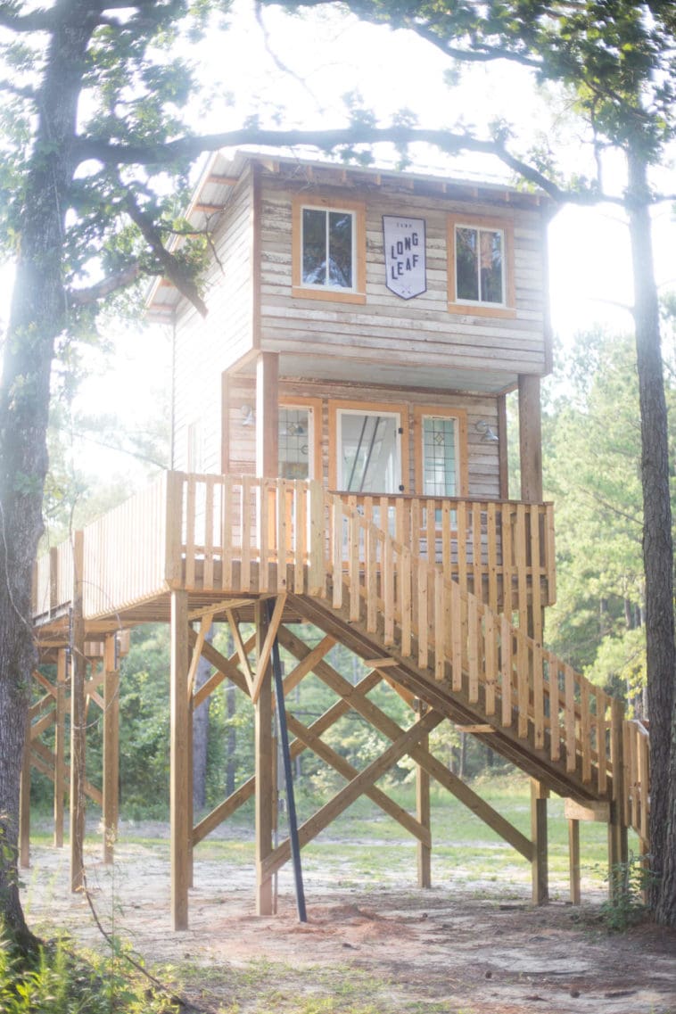 A Treehouse In The Pines - Inspiration For A Rustic Retreat For Kids